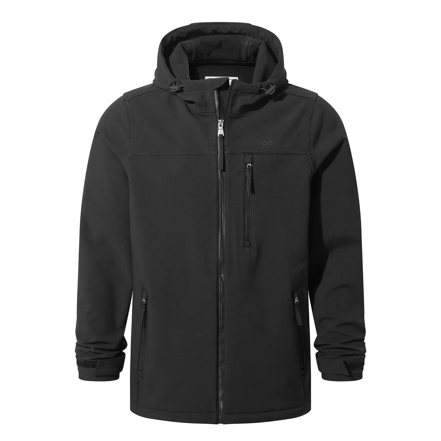 Mens Retner Soft Shell Jacket (Black) TOG24 | Decathlon