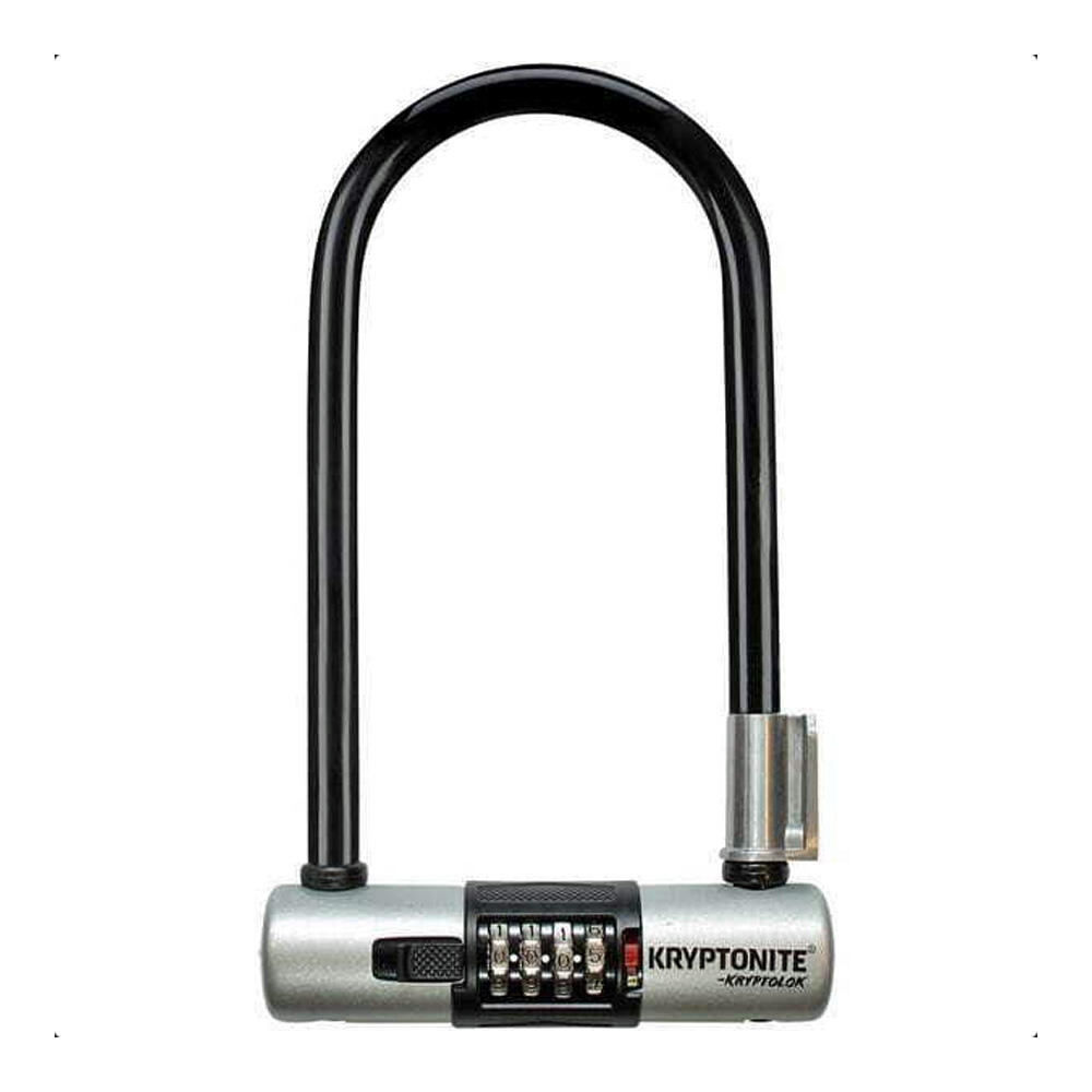 Kryptonite Kryptolok Combo Standard U-Lock with bracket KRYPTONITE | Decathlon