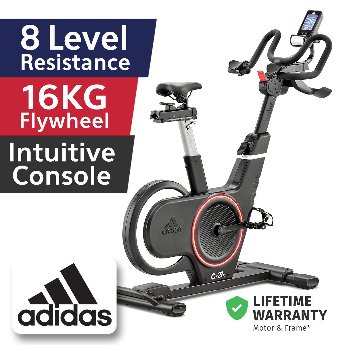Adidas C 21x Spin Bike with Bluetooth Kinomap Zwift