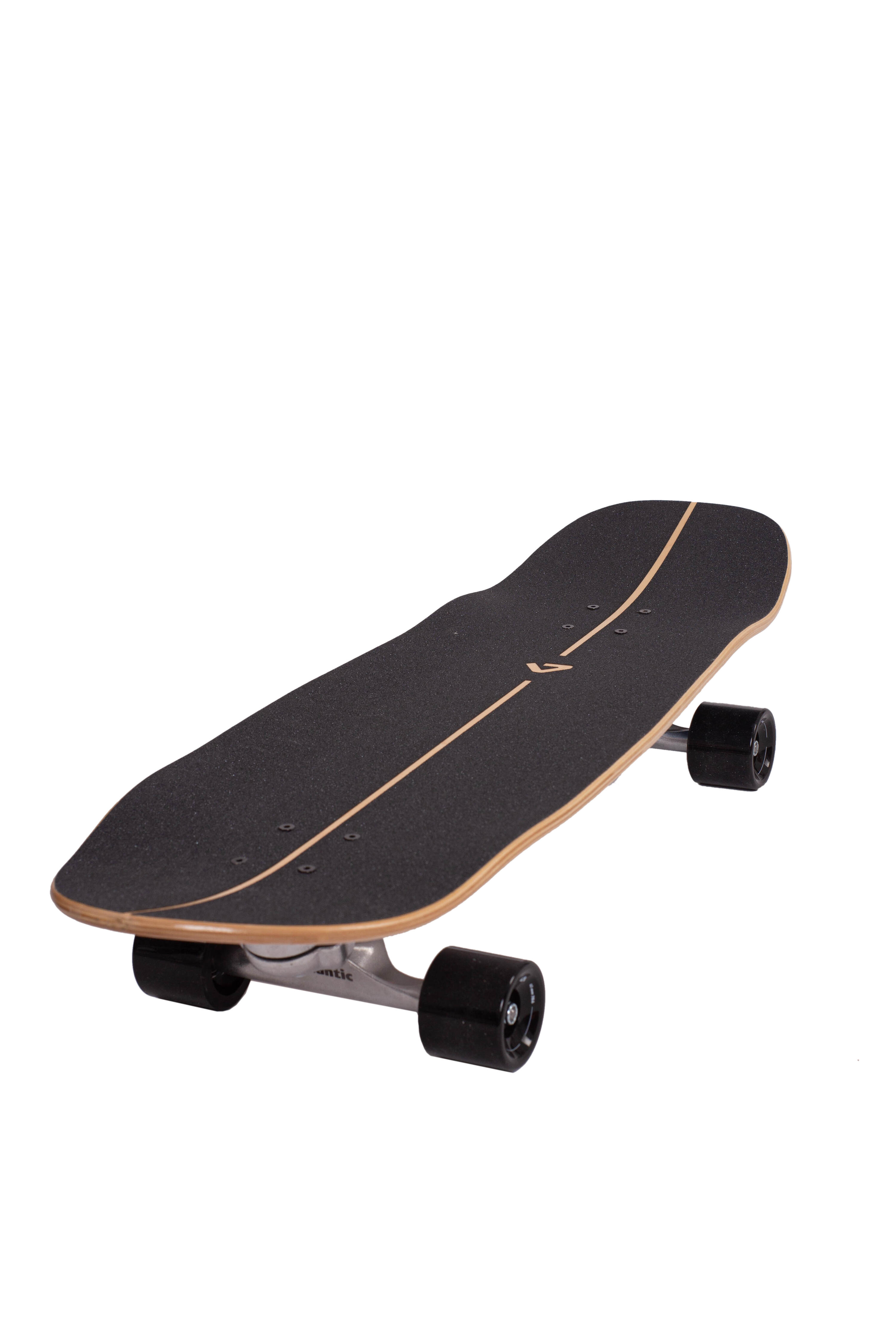 Surfskate Schwarz SurfSkate Orka 31' Schwarz ATLANTIC BOARDS Yow Surfskate