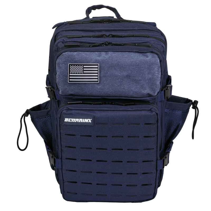 Backpack Elitex Training V2 Blue 45L Carry-On Water-Repellent - Decathlon