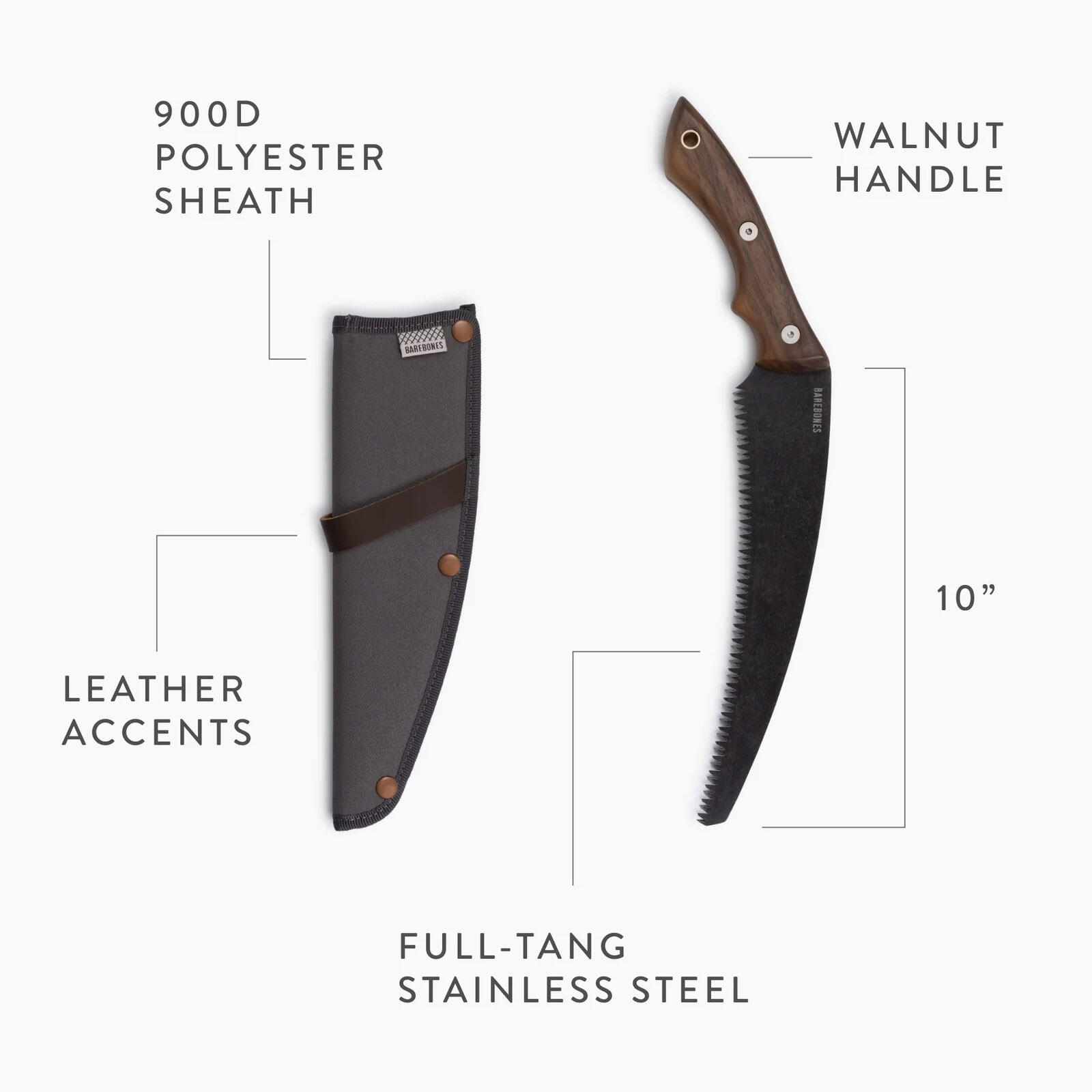 Houtzaag Handzaag Bushcraft Volledige Tang Tuin Boomtak Zaag Hout 25 cm ...