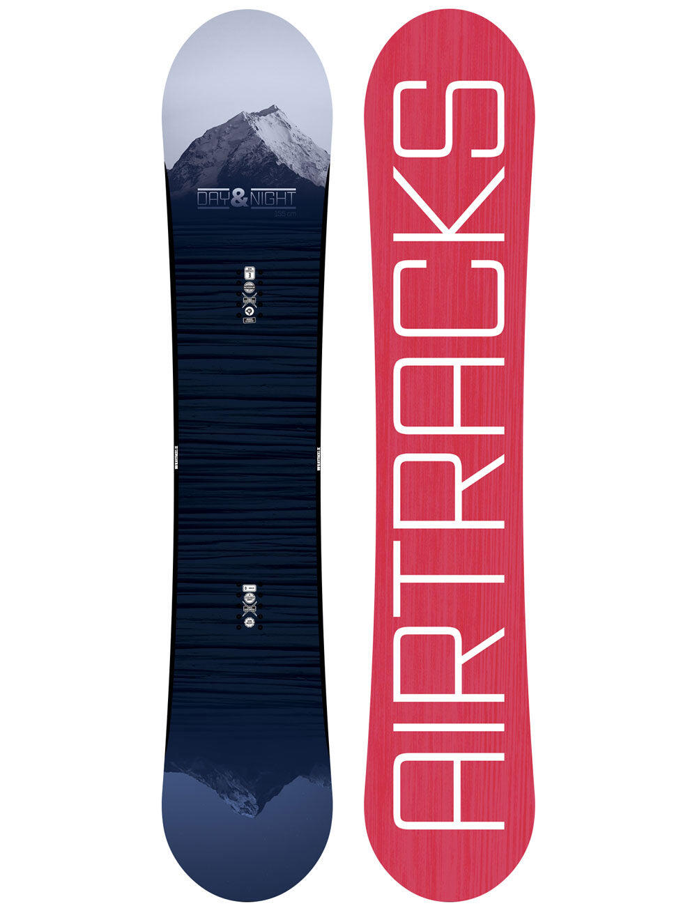 Snowboard DAY & NIGHT Hybrid Rocker Dames AIRTRACKS | Decathlon