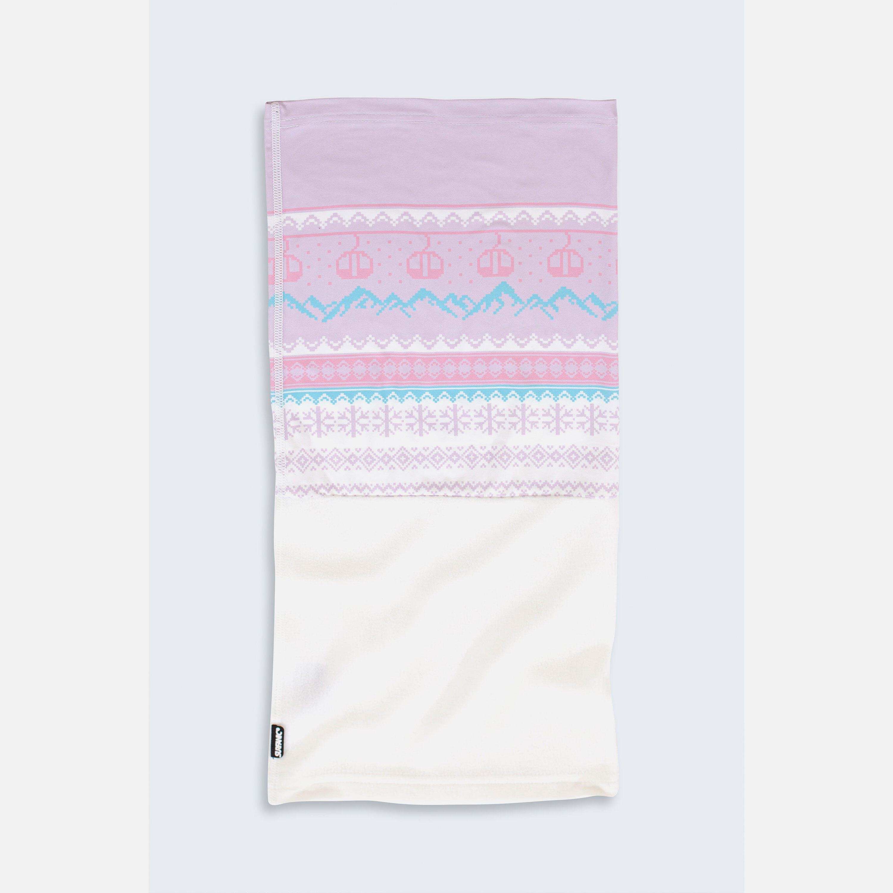 Polar Plus Fairisle Neckwarmer Pink | Decathlon