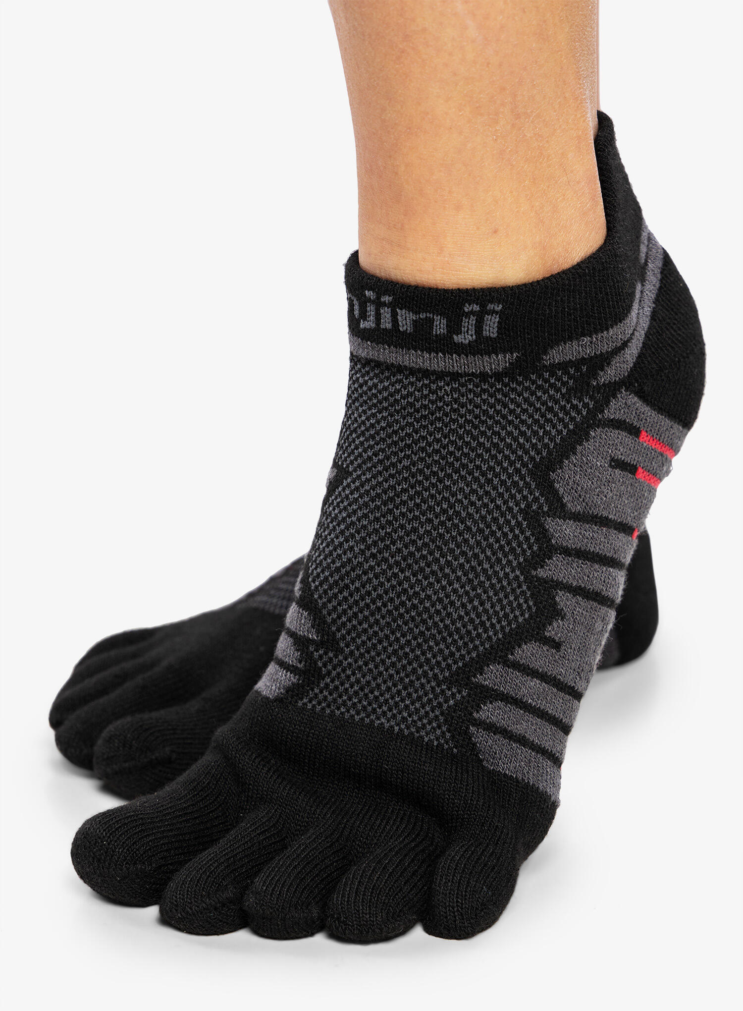 Injinji Men's Mid-Weight Ultra-Run No-Show Toe Socks INJINJI | Decathlon