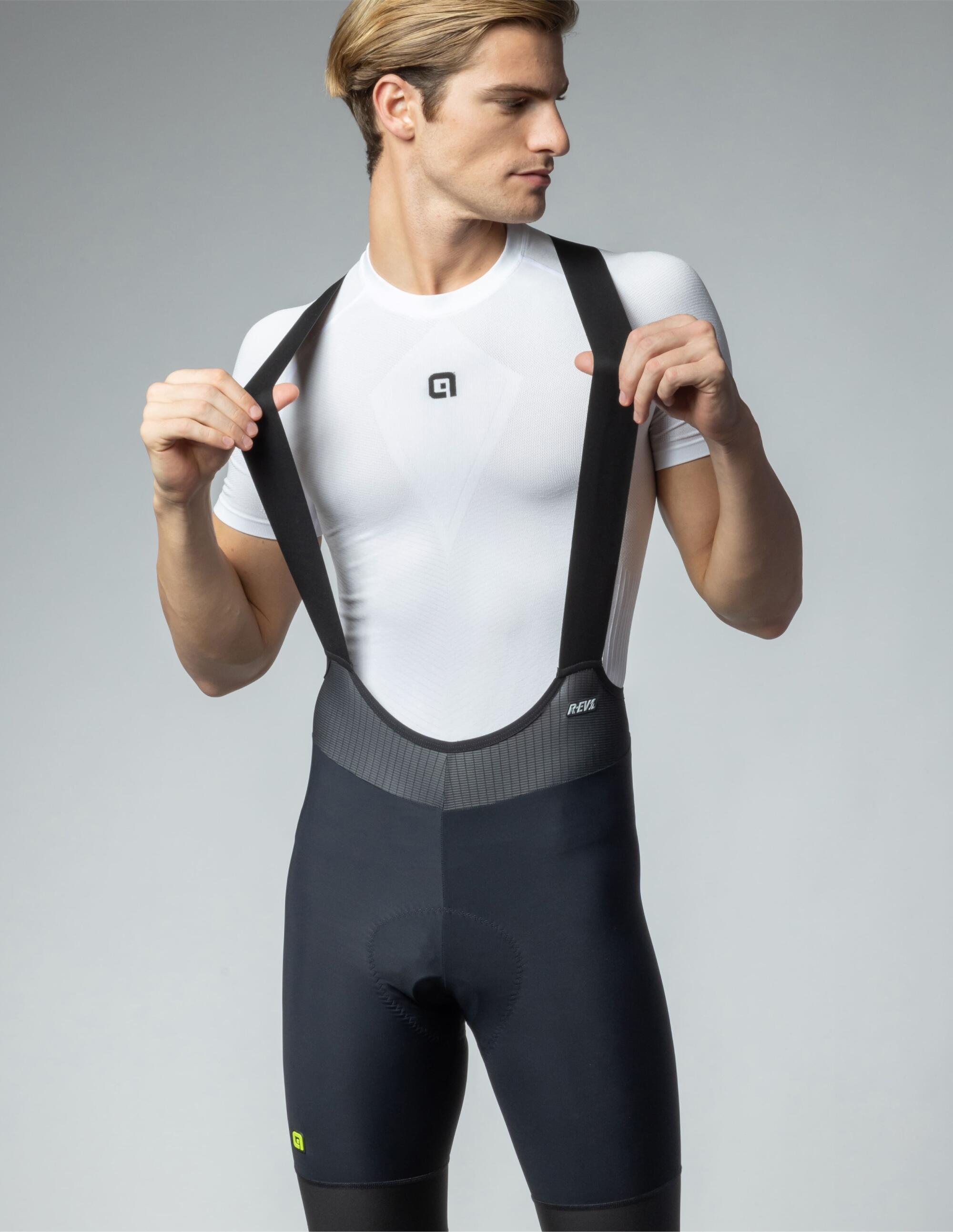 Kurze Fahrradhose mit Trägern - R-EV1 SPEEDFONDO | Decathlon