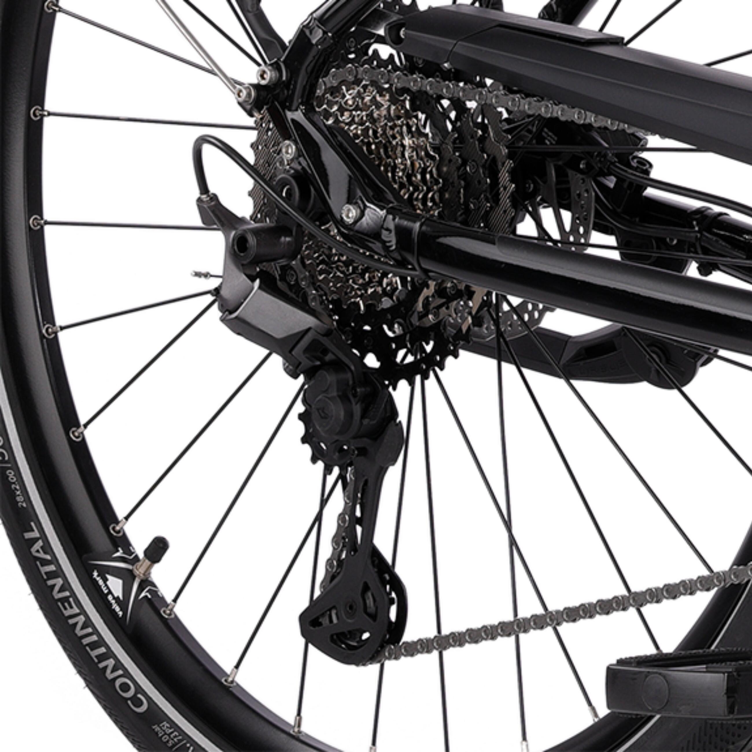 28" DONNA BICI ELETTRICA DA TREKKING E-TOURING 12.9 LS CITY BIKE SHIMANO STEPS E AIRTRACKS ...