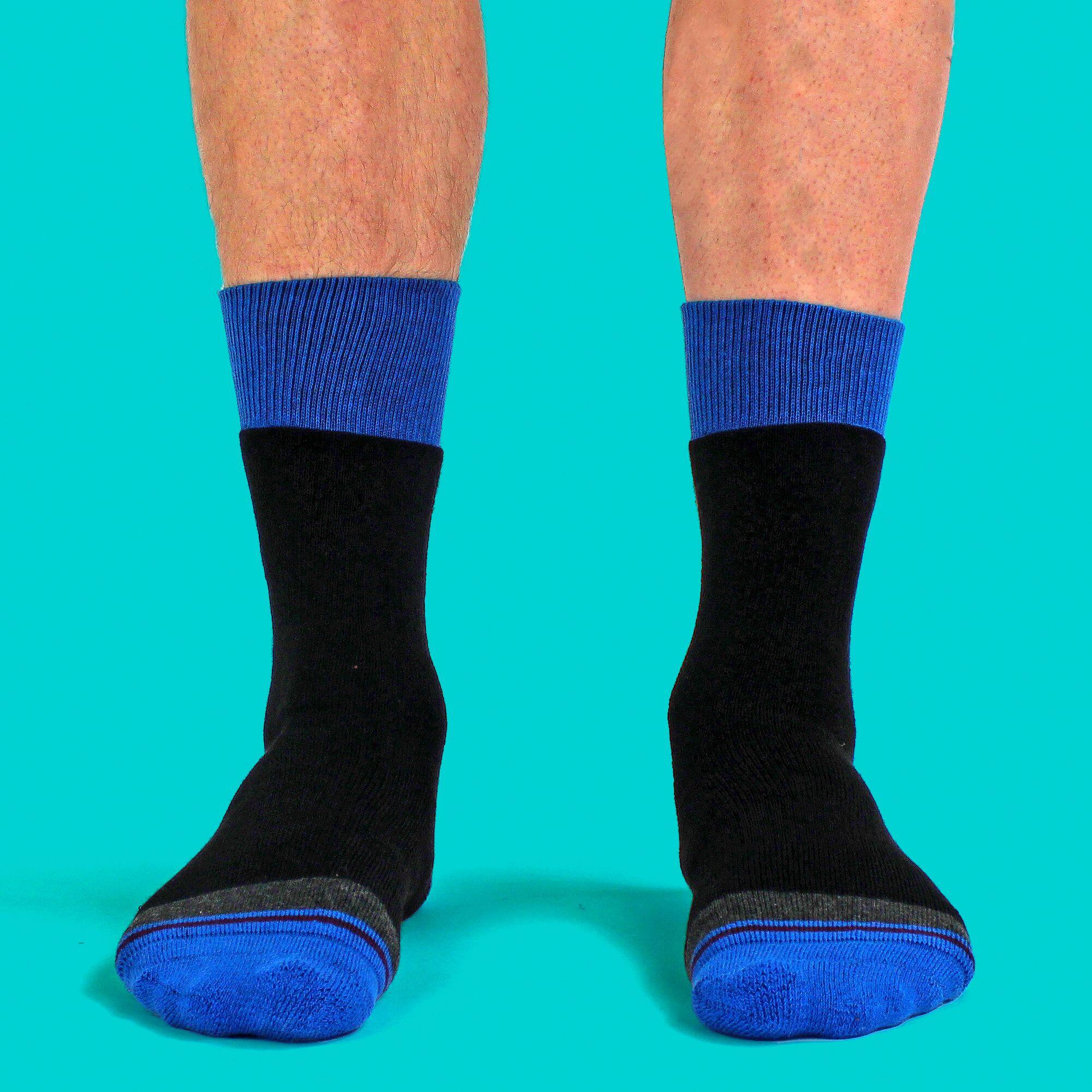 3 Pack Mens Cushioned Anti Blister Dual Layer Hiking Socks PENINSULA ...