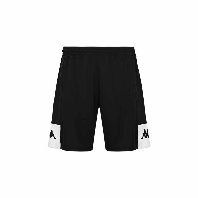 Short football homme Daggo noir KAPPA | Decathlon