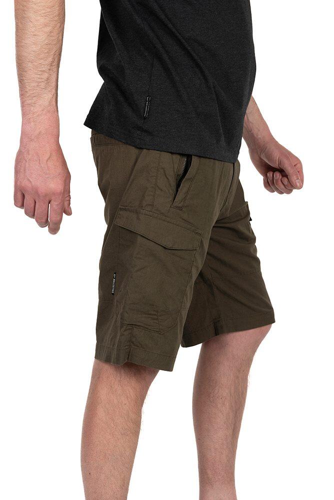 Fox Collection Lightweight Cargo Shorts Green & Black X-Large | Decathlon