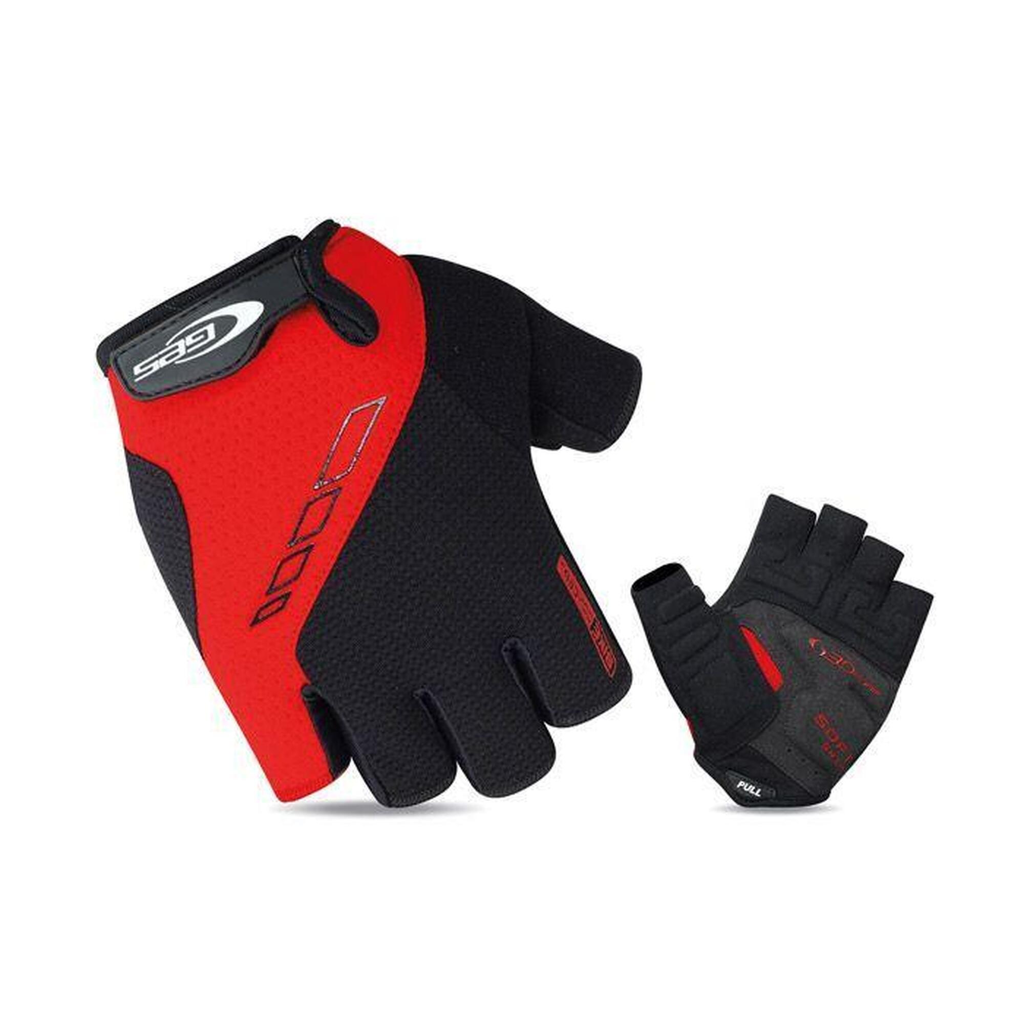 GANTS VELO SKINTEC GEL Rouge M GES | Decathlon