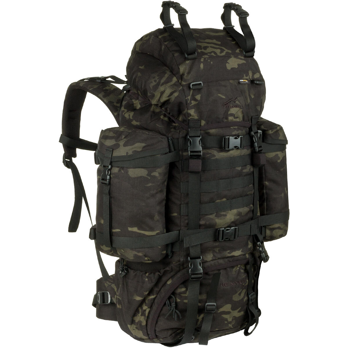 Wisport Reindeer 75L Rucksack MultiCam Black WISPORT | Decathlon