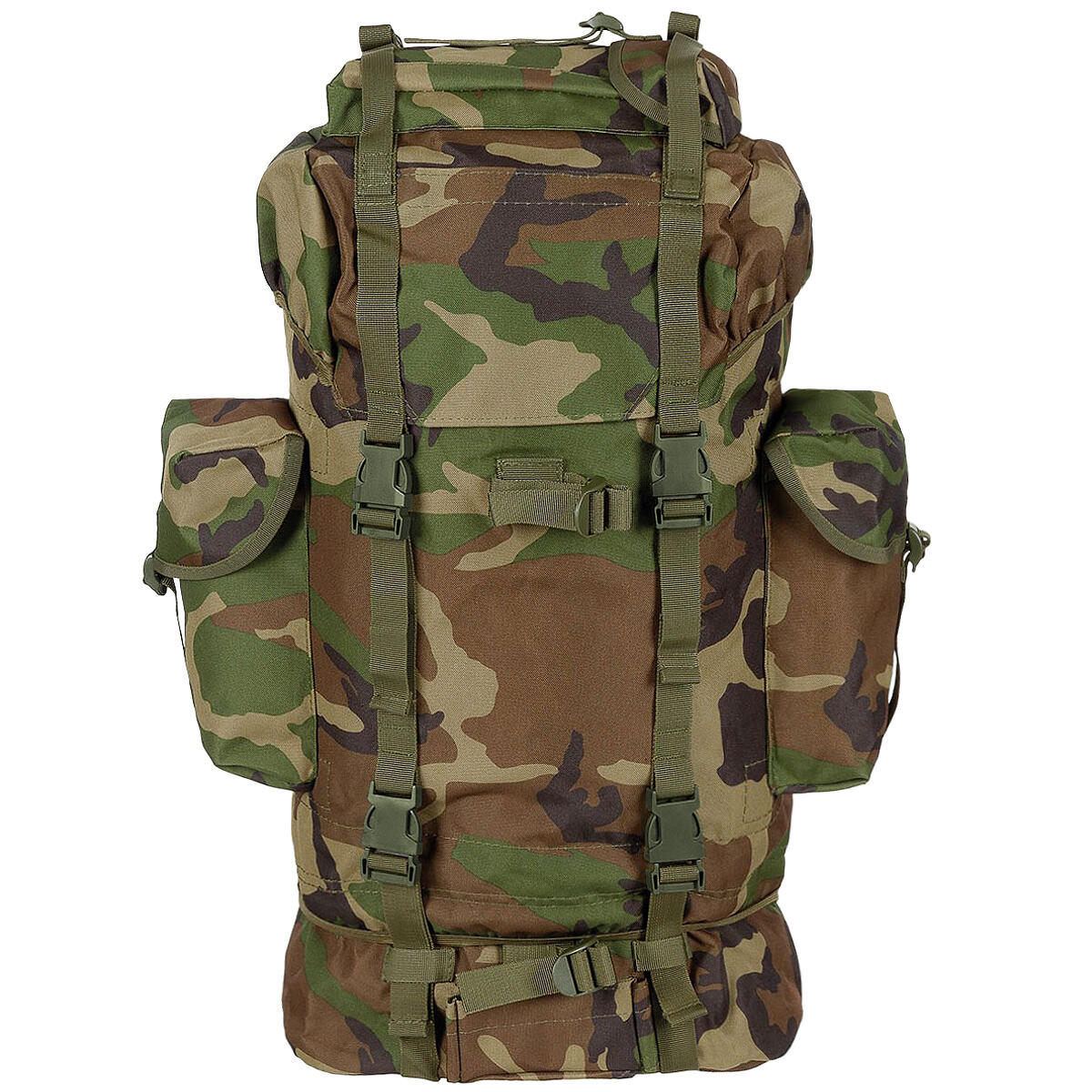 MFH German Army Rucksack 65L Black MFH | Decathlon