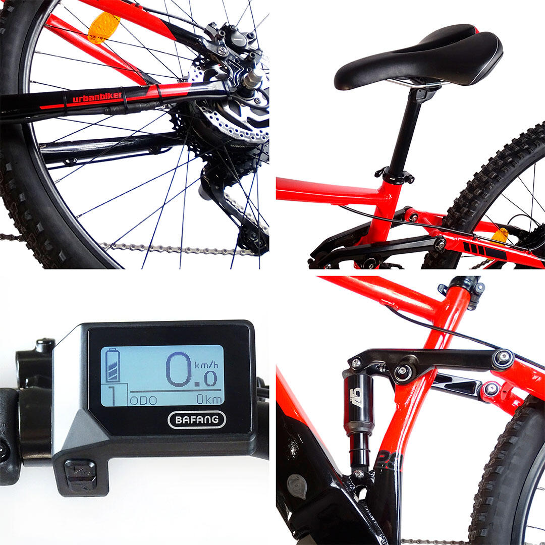 Urbanbiker Dakota FS | Elektrisches Mountainbike | 140KM Actieradius | 29" URBANBIKER | Decathlon