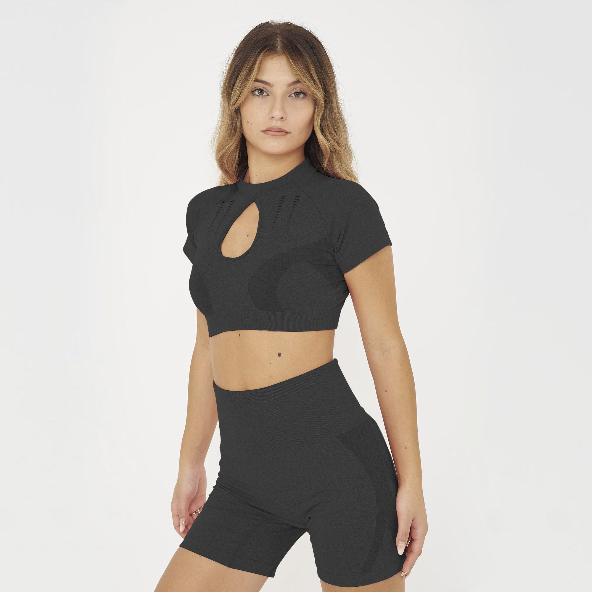 Women's Fitness Crop Top Elastic LEXI LEGEA | Decathlon