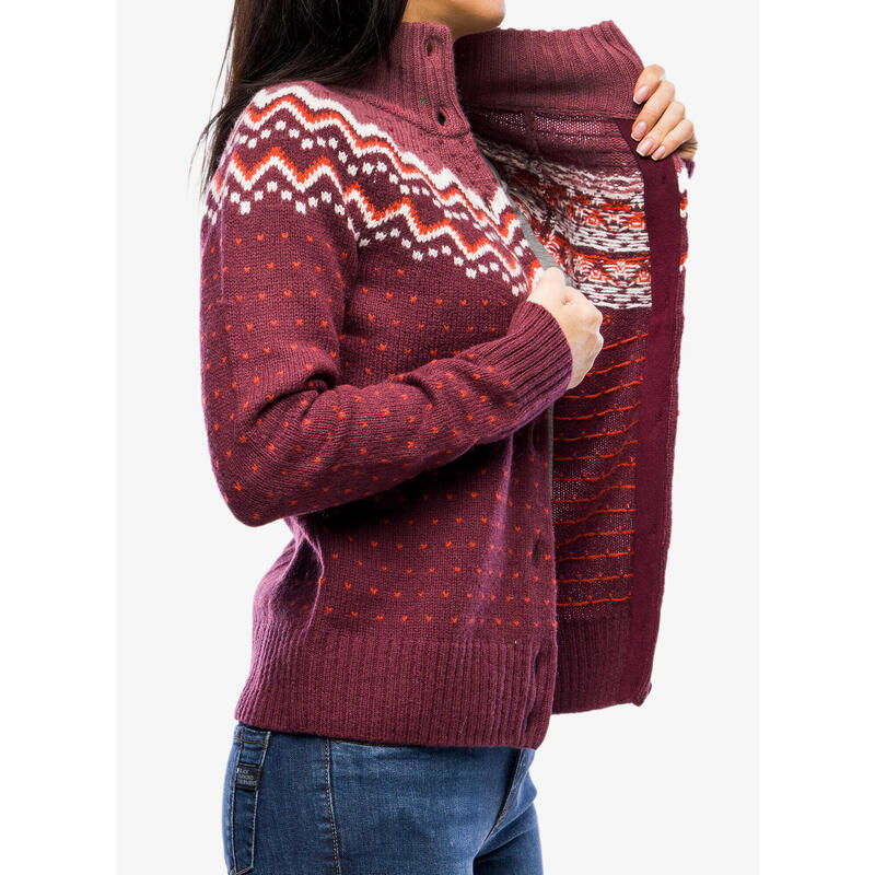 Sweter damski Fjallraven Ovik Knit Cardigan FJALLRAVEN | Decathlon
