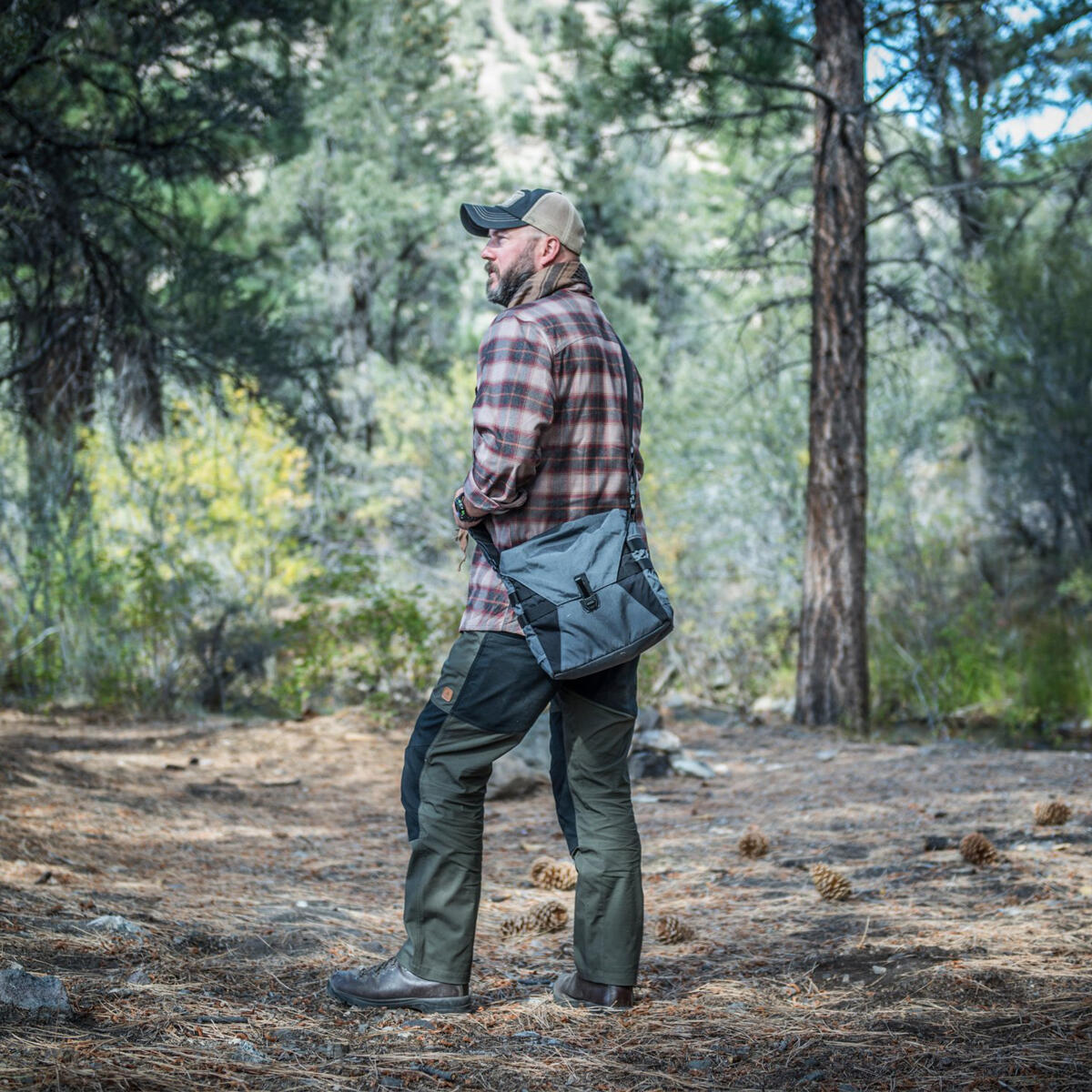 Helikon Bushcraft Haversack Bag Shadow Grey/Black HELIKON-TEX | Decathlon