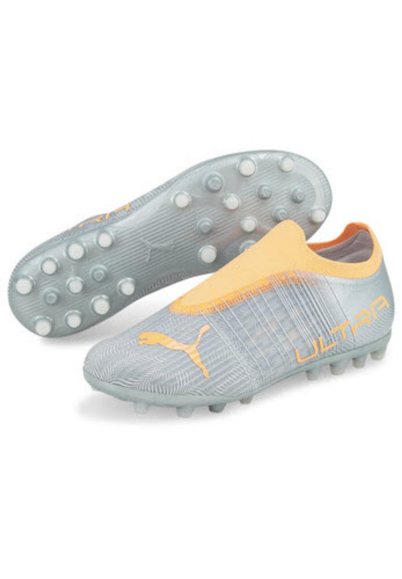 Puma Ultra 3.4 MG Kids Silver Football Boots PUMA | Decathlon