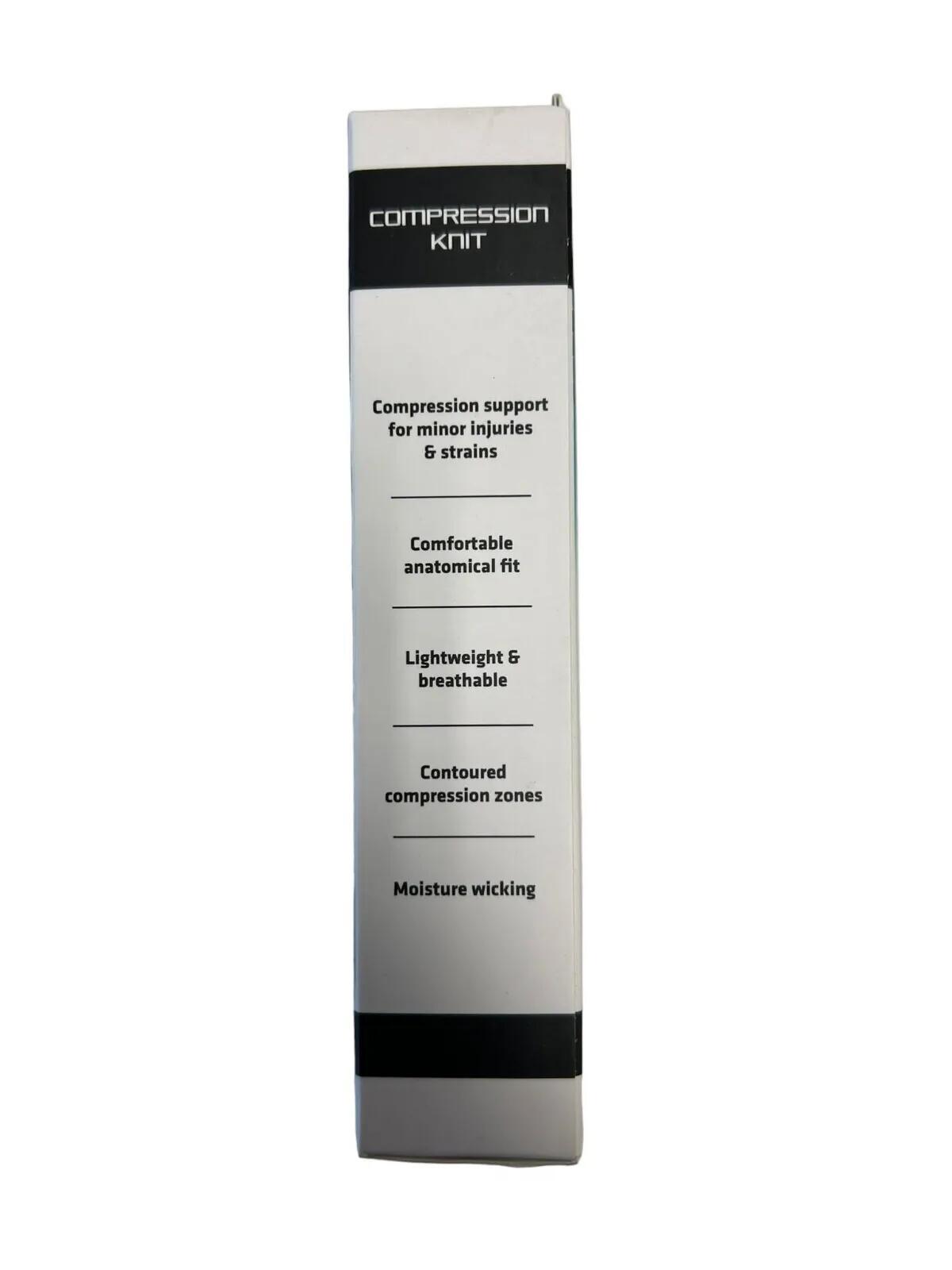 Shock Doctor Wrist Sleeve Strap Support Black Compression Knit Recovery ...