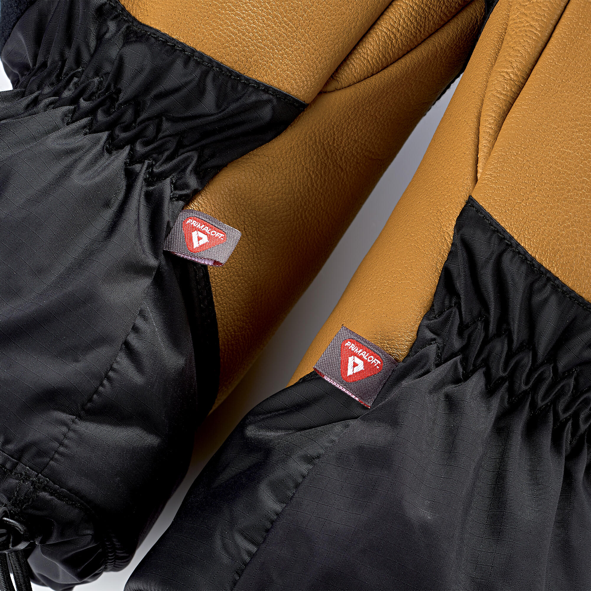 Therm-ic Ski Gloves Extra Warm Primaloft Leather beige/black Size 8.5 ...