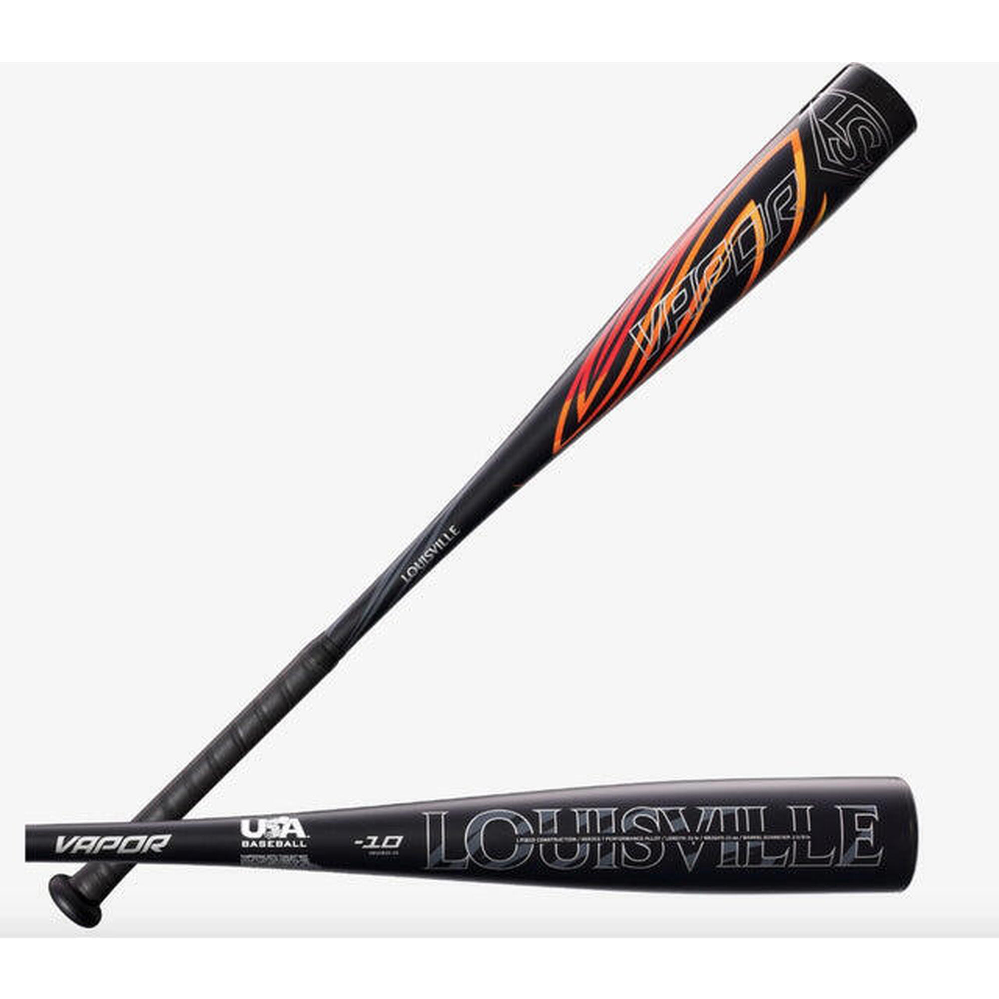 Baseball bat - Vapor USA 2 5/8 (-10) LOUISVILLE SLUGGER baseball bat ...