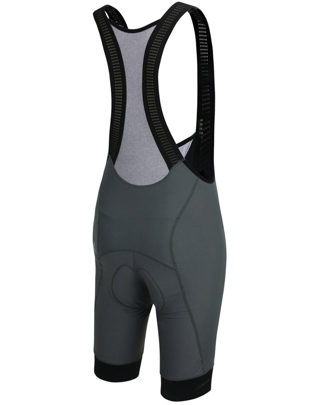 Herren Radhose Kurz mit Trägern Trägerhose Pro Team Line Grau AIRTRACKS ...