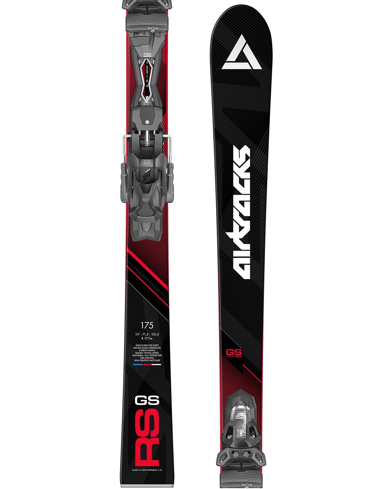 Alpine Ski Master Pro RS GS Race Carver Giant Slalom + Ski Binding ...