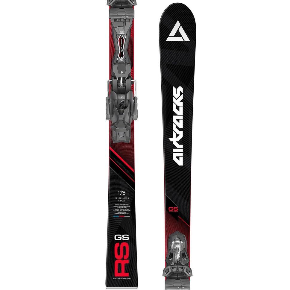 AIRTRACKS Alpine Ski Master Pro RS GS Race Carver Giant Slalom + Ski Binding Tyrolia PRW | Decathlon