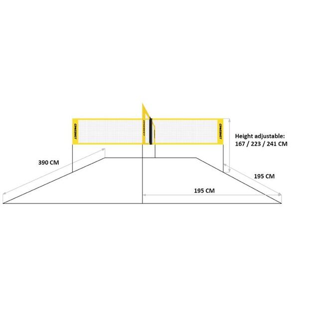 CROSSNET Crossnet - Crossnet ultimate bundel - Volleybal net | Decathlon