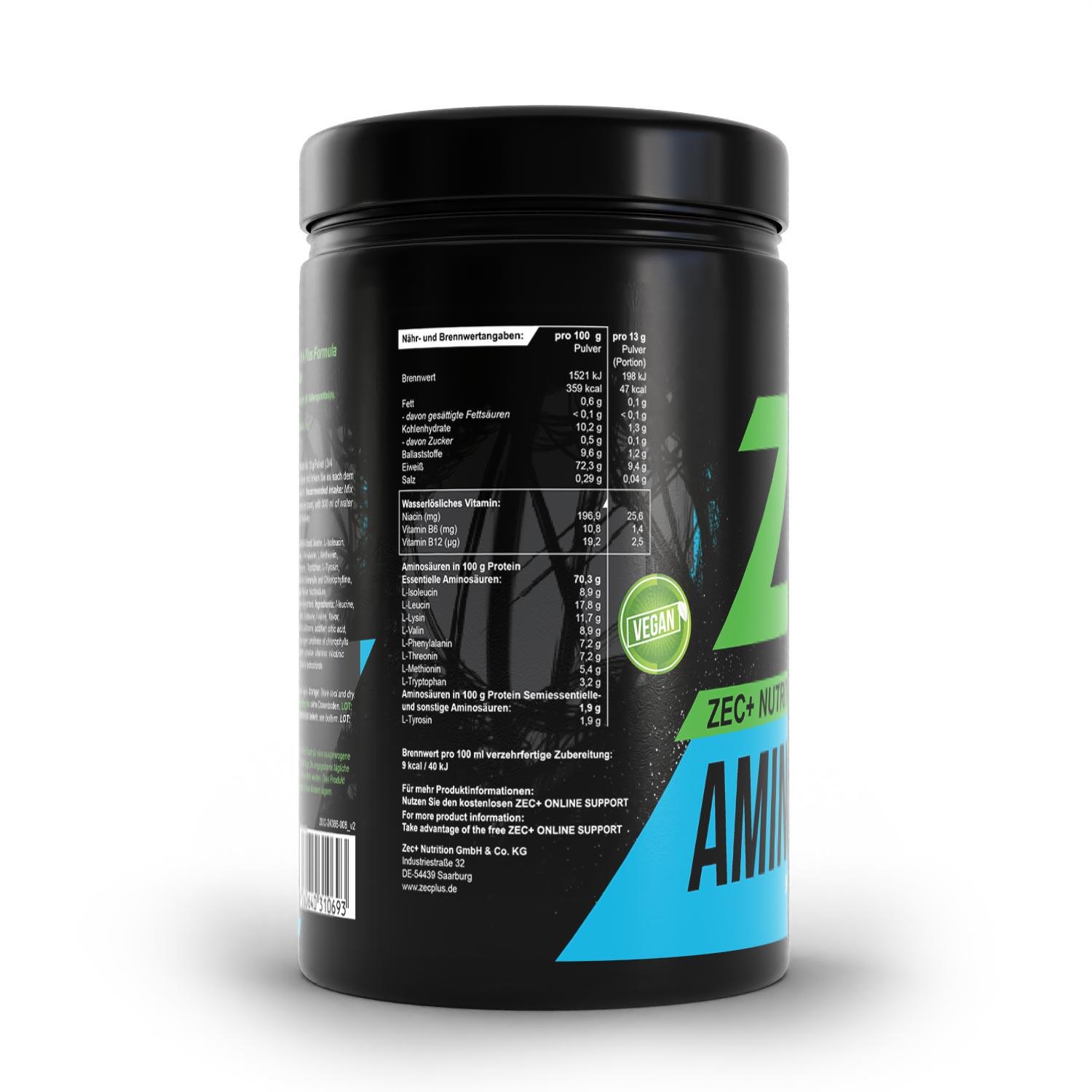 Zec+ Master Amino EAA Powder (500g) Cucumber Elderberry - Aminozuren - EAA ZEC NUTRITION | Decathlon