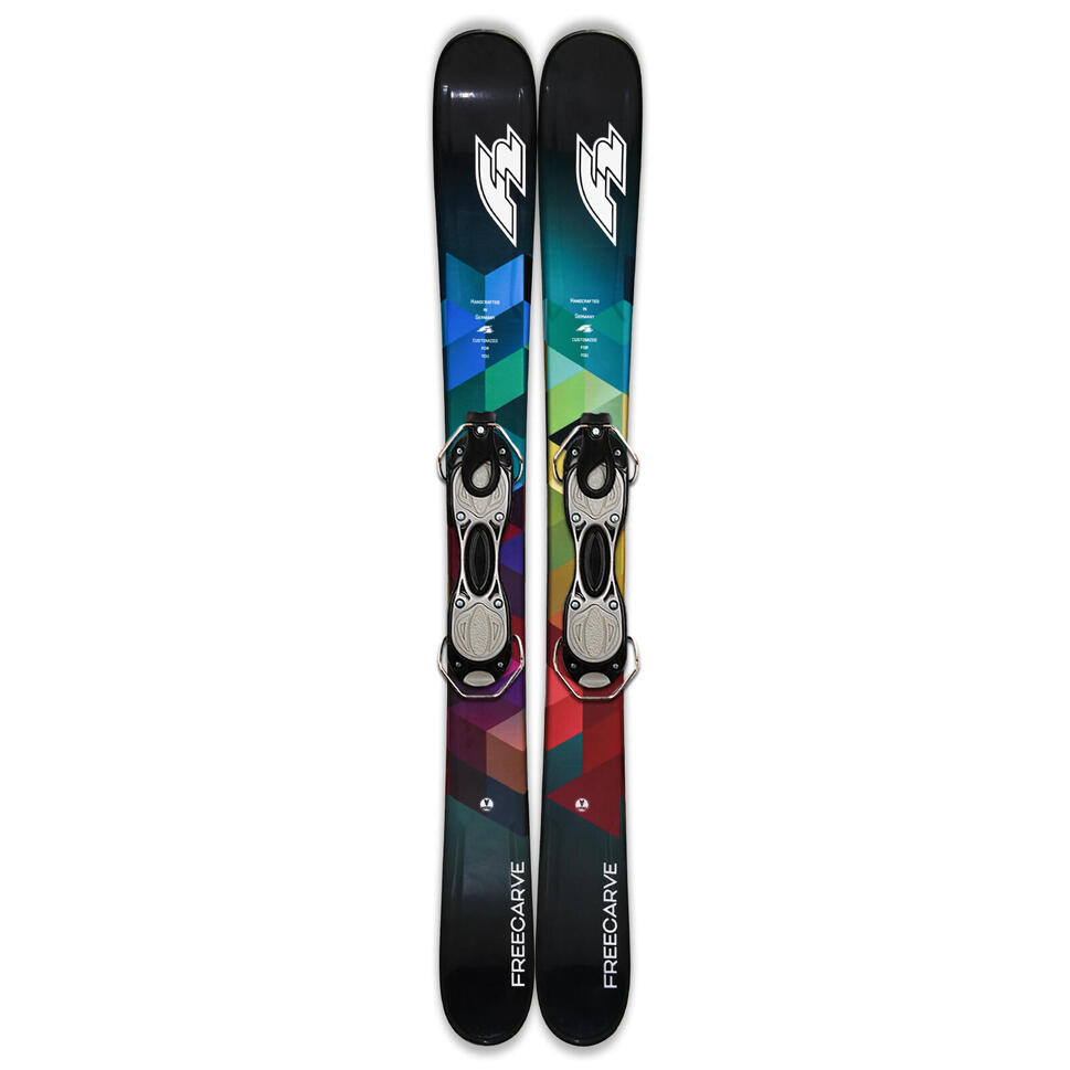 F2 Snowblades Freecarve 99cm Set mit Bügelbindung Fun Ski Kurzski F2 ...