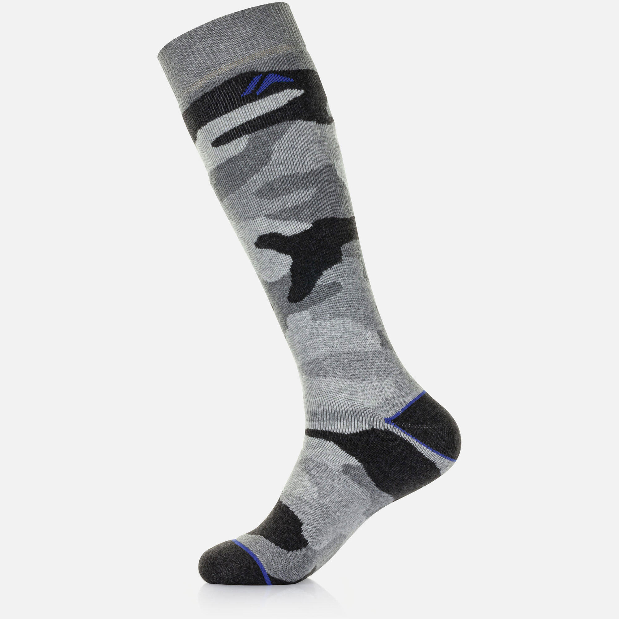 Pro Tech Plus Camo 3pk Sock Black Camo SURFANIC | Decathlon