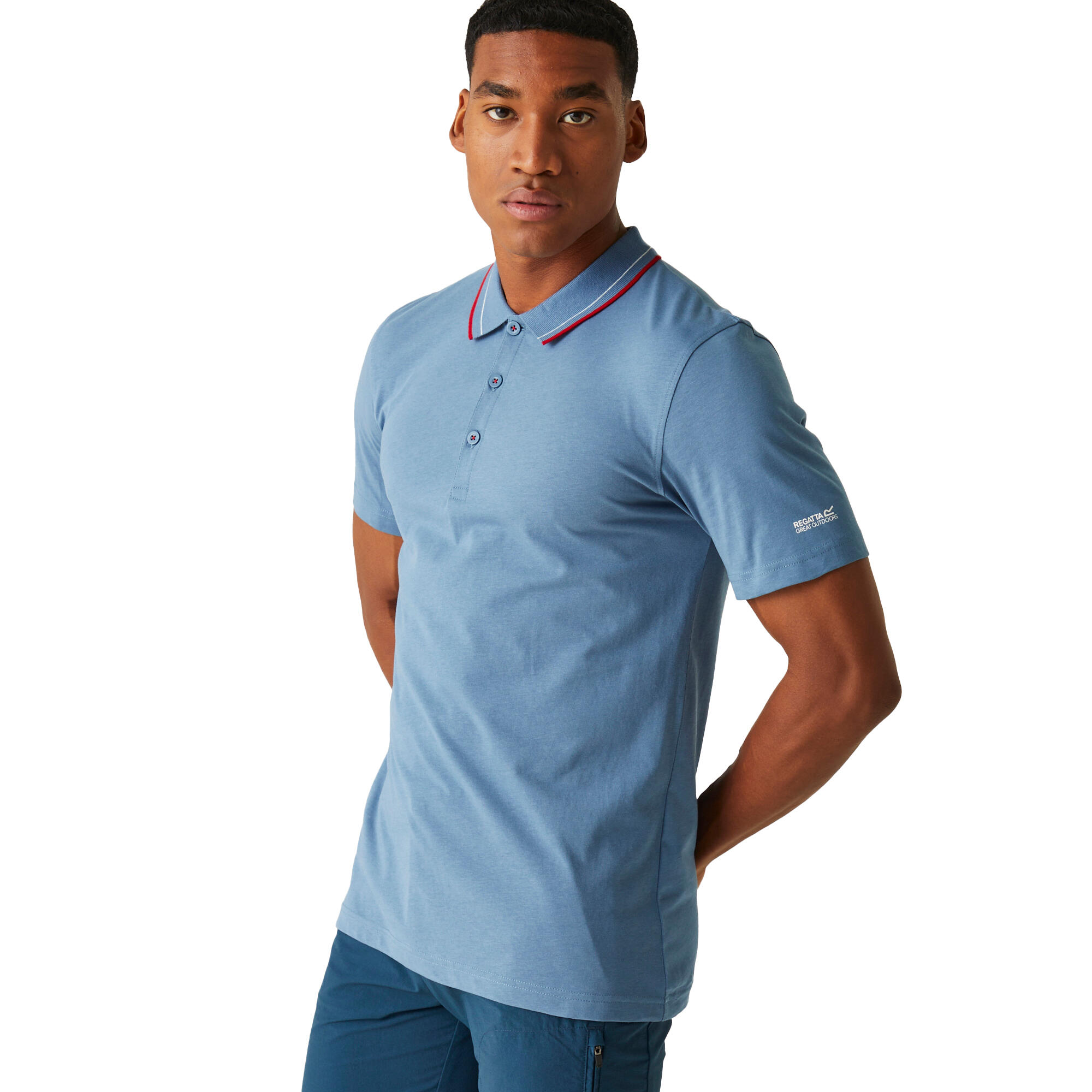 Mens Forley Polo Shirt (Coronet Blue) REGATTA | Decathlon