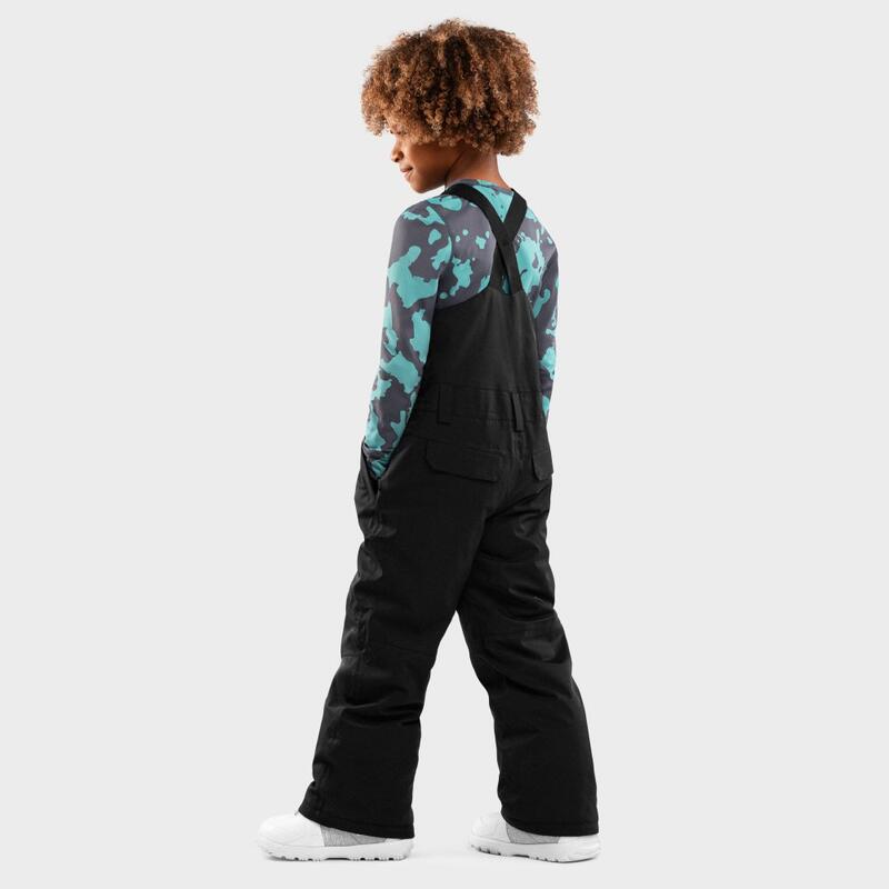 Salopette snowboard garçon Sports d'hiver Enfants KB1 Fierce Noir ...