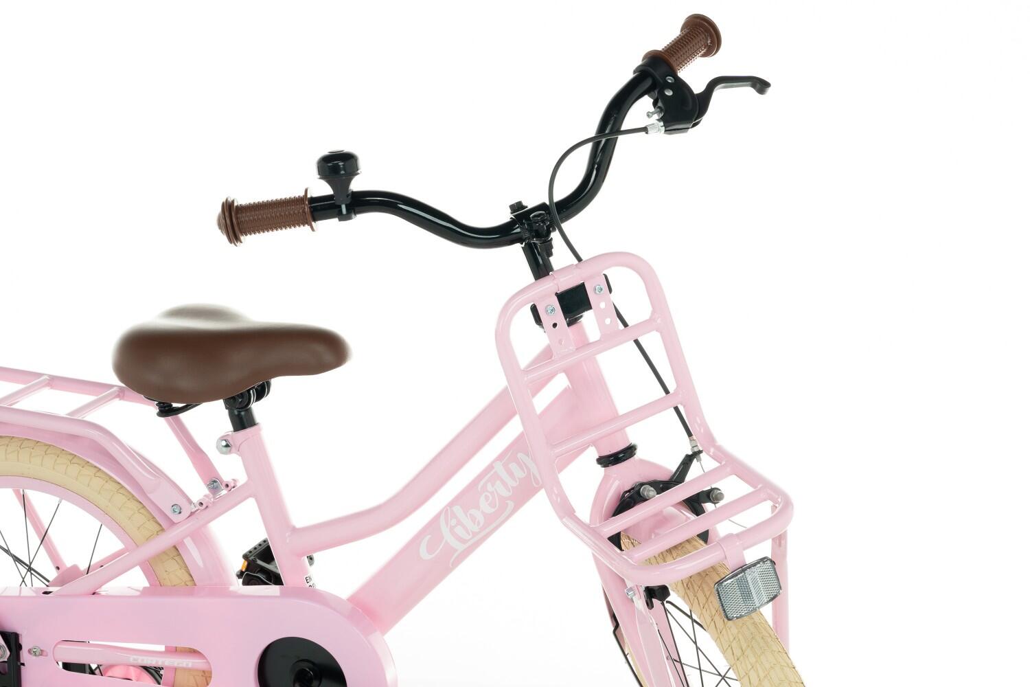 Cortego Liberty Vélo Fille 14 Pouces Rose - Vélo Enfant - 3 à 5 Ans ...