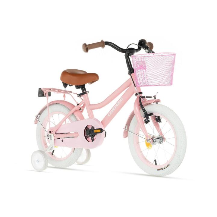 CORE Cortego Mila Meisjesfiets Roze 16 inch - Kinderfiets - Inclusief ...
