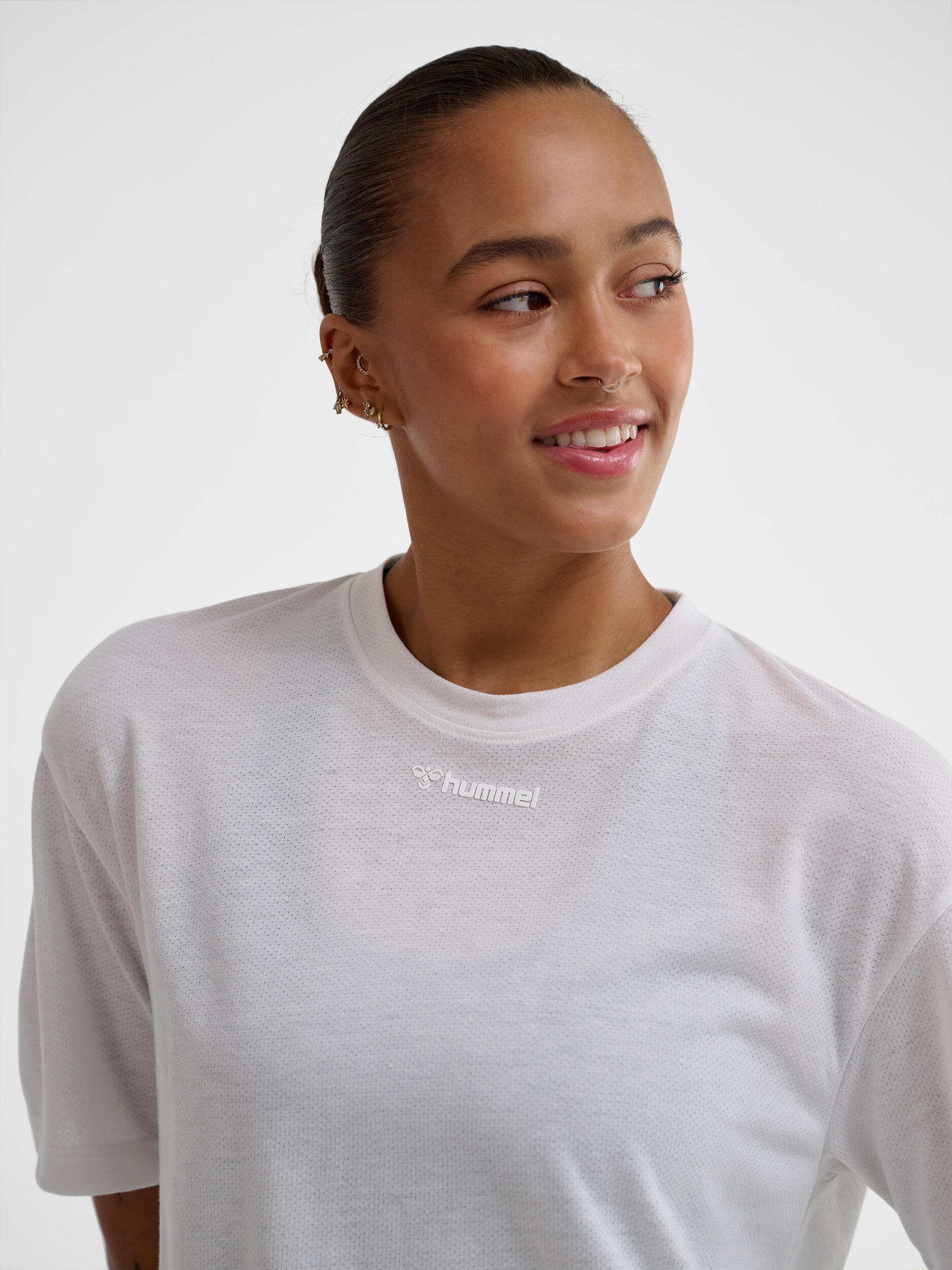 Women's short jersey Hummel Mt Vanja Boxy HUMMEL | Decathlon