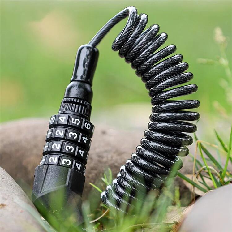 Mini Helmet Lock with 4-Digit Combination Code - Decathlon