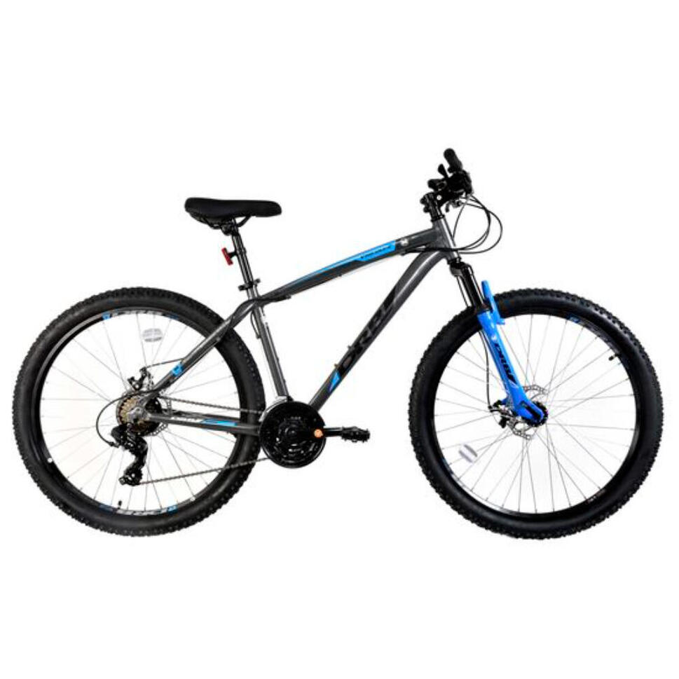 Dallingridge Viscount Hardtail Mountain Bike, 27.5In Wheel, 15in Frame - Grey | Decathlon