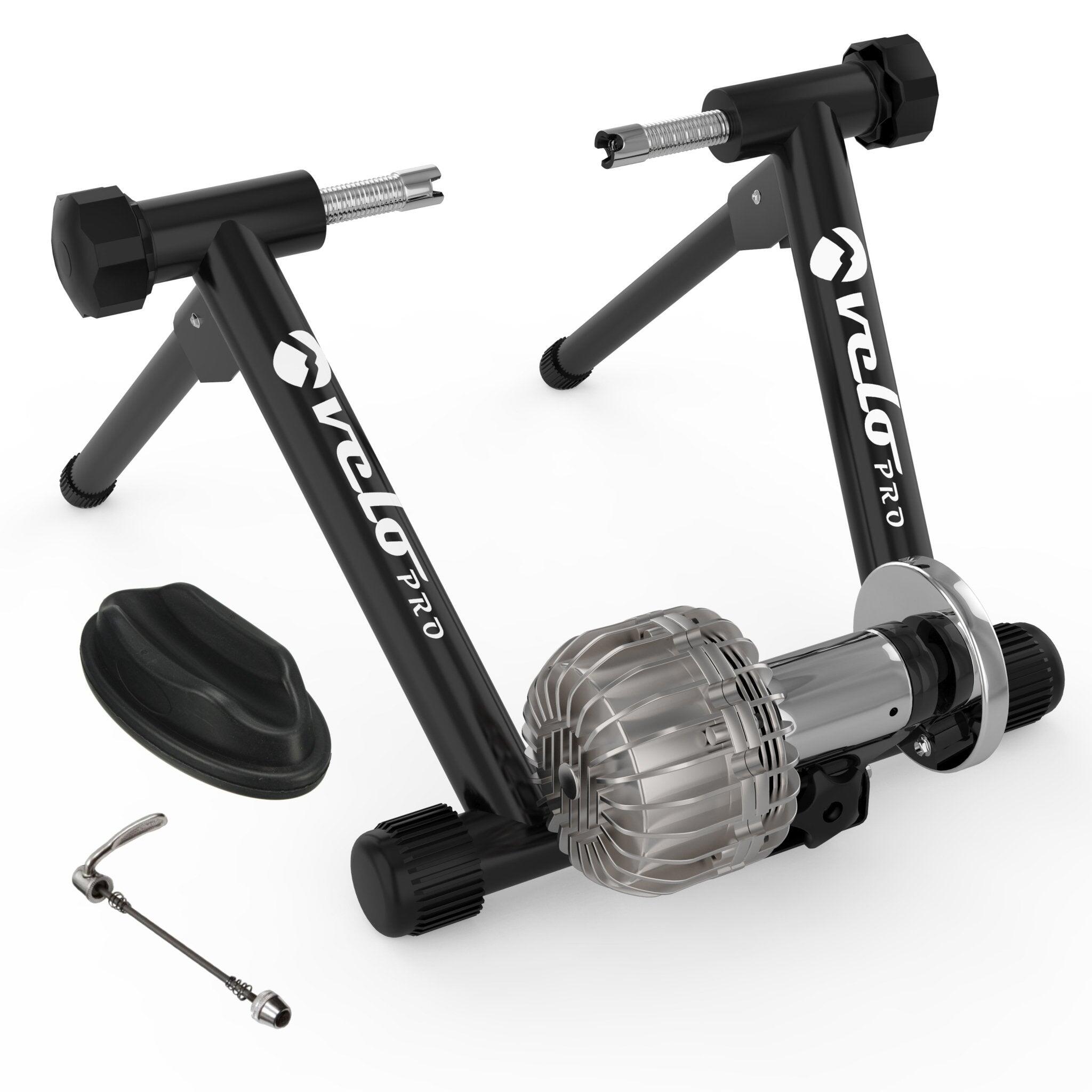 Fluid Turbo Trainer Indoor Bike trainer road bicycles and mountain bikes Black BODY REVOLUTION Decathlon