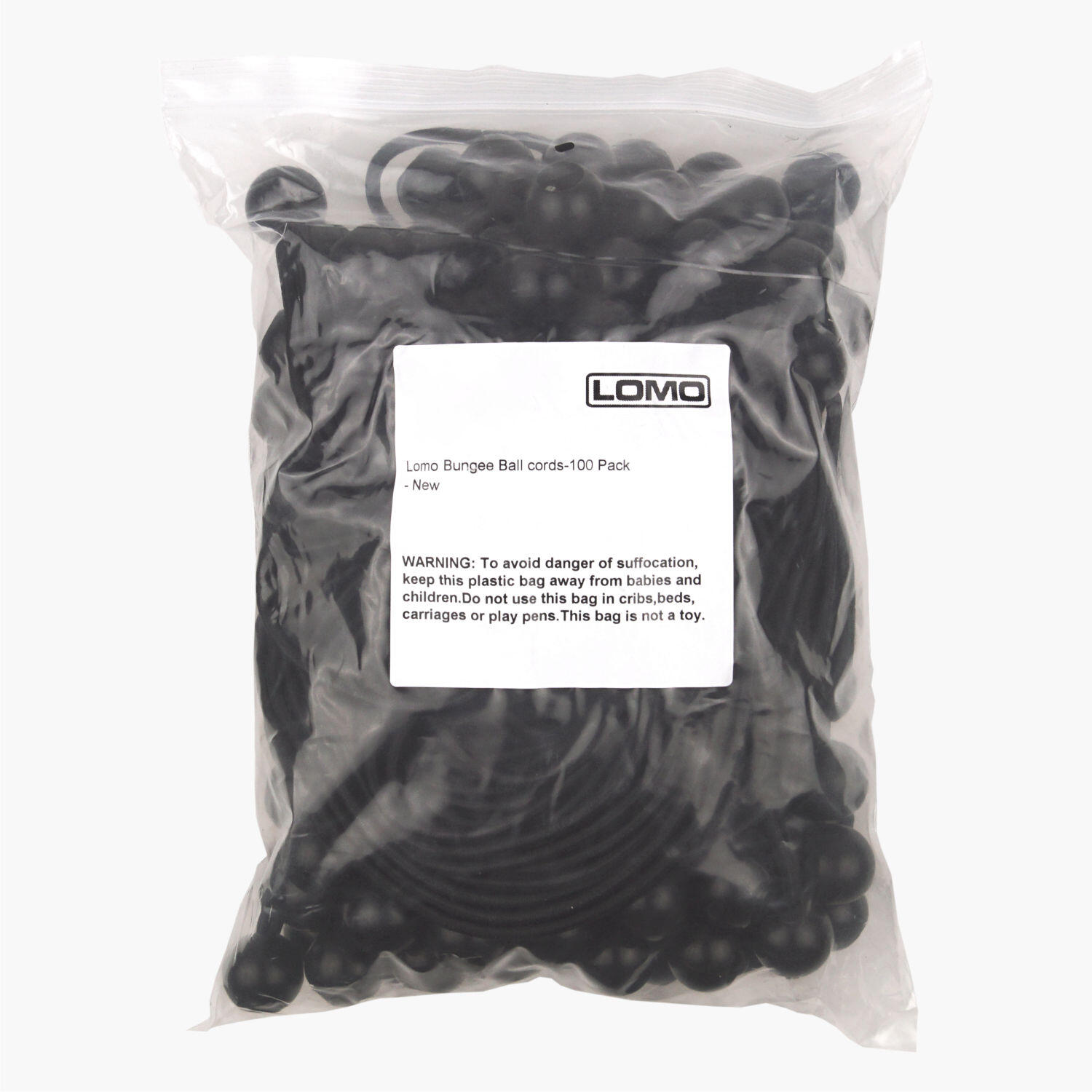 Lomo Bungee Ball Cord Loop Ties 15cm - 100 Pack | Decathlon