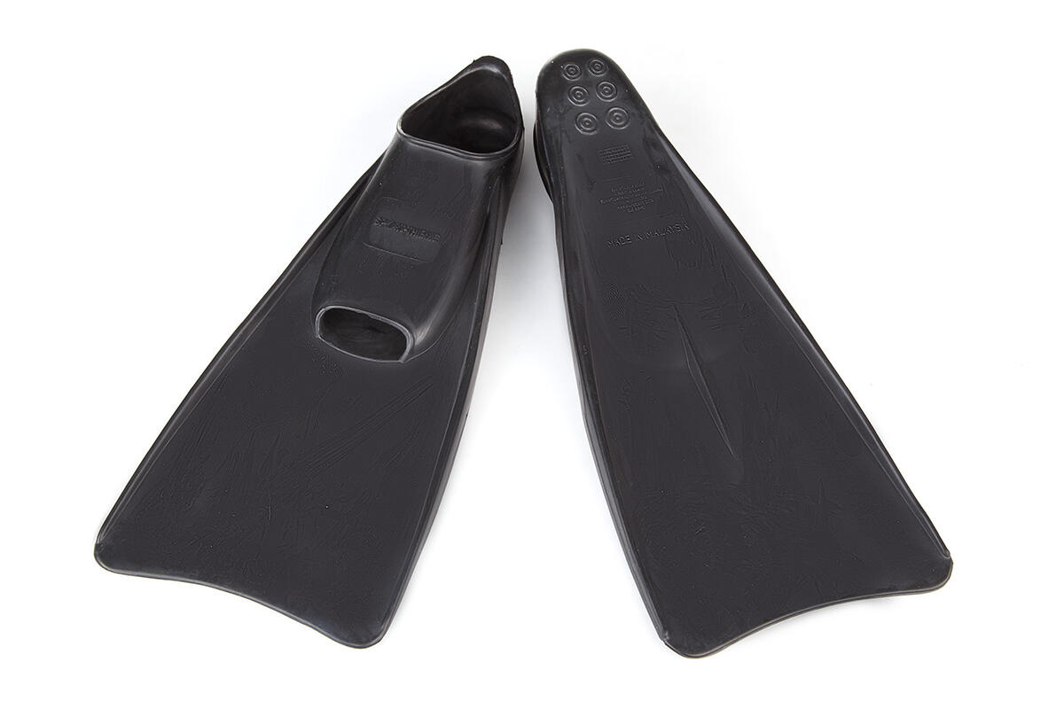 Fins Rubber Blue 41 cm 38-39 Schwimmen Unisex SPORT THIEME | Decathlon