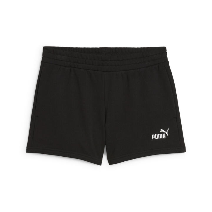 PUMA ESS Small No. 1 Logo short voor dames, 10 cm PUMA Light Gray ...
