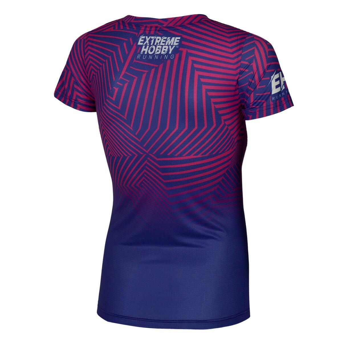 Loopshirt voor dames met korte mouwen EXTREME HOBBY CALEIDOSCOPE EXTREME HOBBY | Decathlon