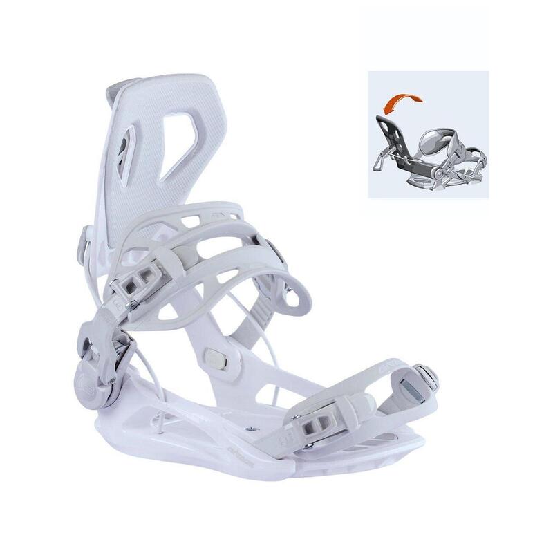 Fixation de Snowboard MASTER W Système FASTEC AIRTRACKS | Decathlon