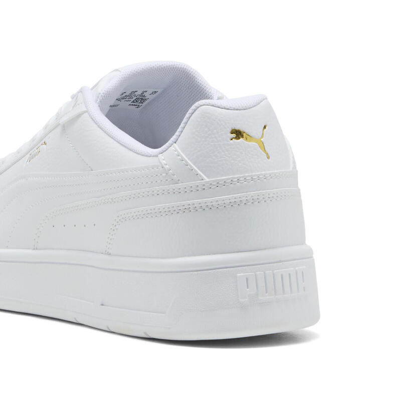 Sneakers Court Classico Unisexe PUMA White New Navy Gold Blue PUMA ...