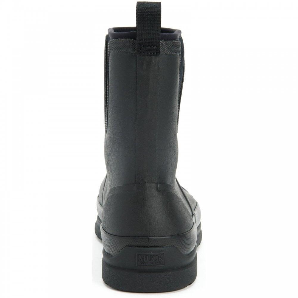 Muck Boots Originals Pull On Mid Rubber Black Wellington Boots MUCK ...