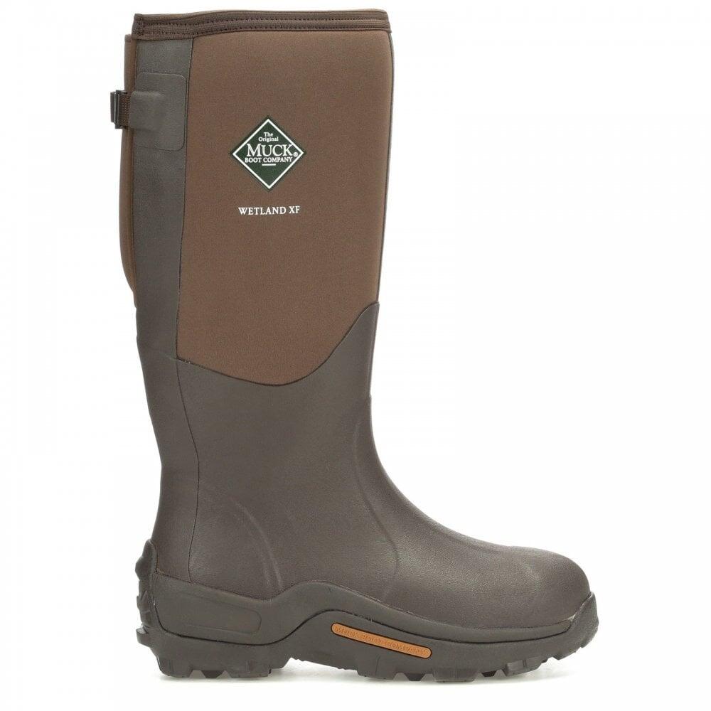 Muck Boots Wetland XF | Brown | Mens Wellingtons COL: Brown, SIZE: UK ...