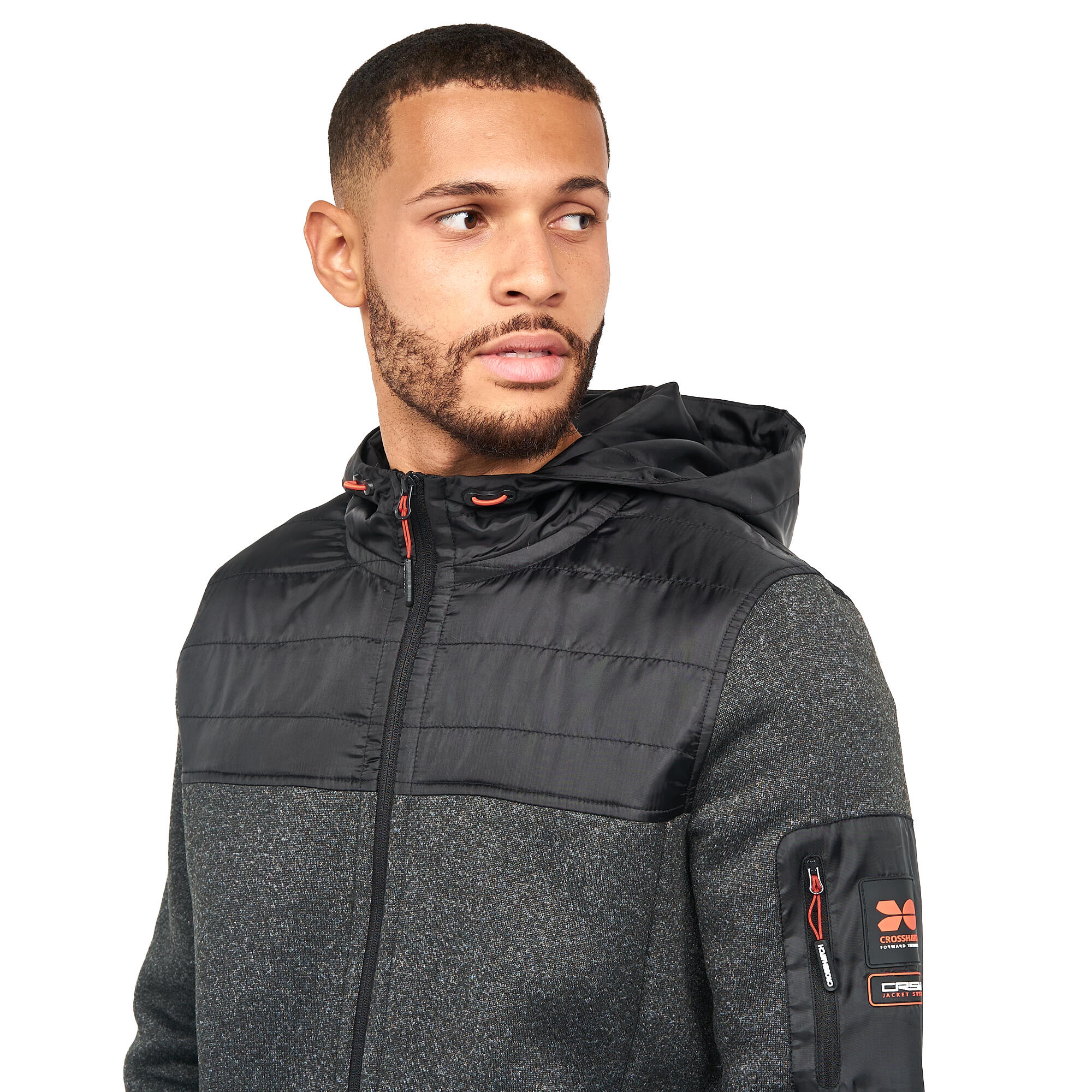 Mens Tradmax Jacket (Black) CROSSHATCH | Decathlon