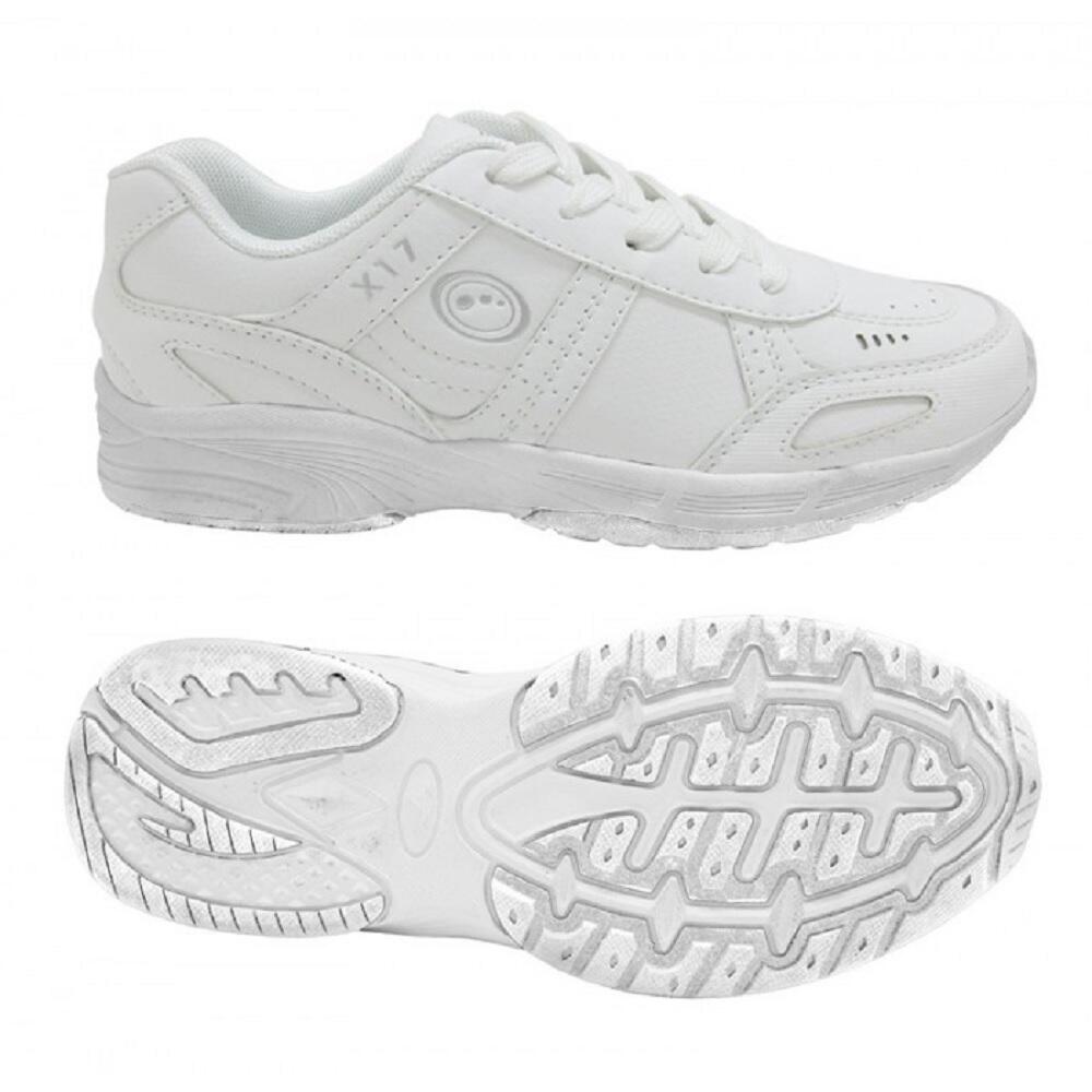 Childrens/Kids School Trainers (White) OPTIMUM | Decathlon